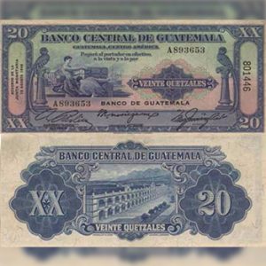 Así ha cambiado el billete de 20 quetzales desde su creación - Agencia ...