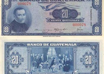 Así ha cambiado el billete de 20 quetzales desde su creación - Agencia ...