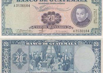 Así ha cambiado el billete de 20 quetzales desde su creación - Agencia ...