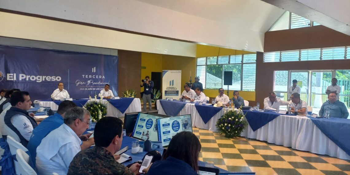 Alcaldes de El Progreso inician reunión de trabajo con mandatario ...