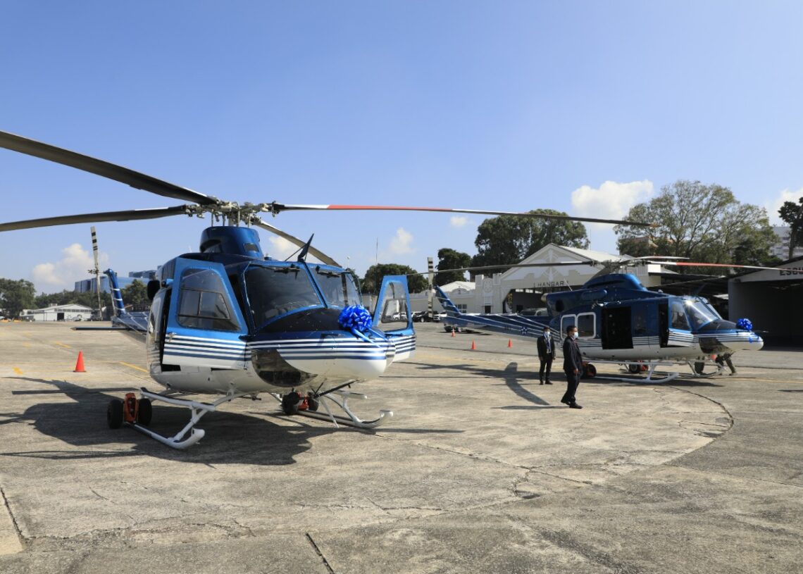 Presentan nuevos helicópteros Subaru Bell 412EPX - Agencia Guatemalteca ...