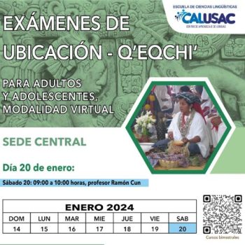Calusac promueve estudio de idiomas mayas para 2025 - Agencia ...