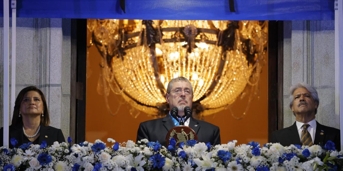 “Viva por siempre Guatemala”, presidente Bernardo Arévalo en el ...